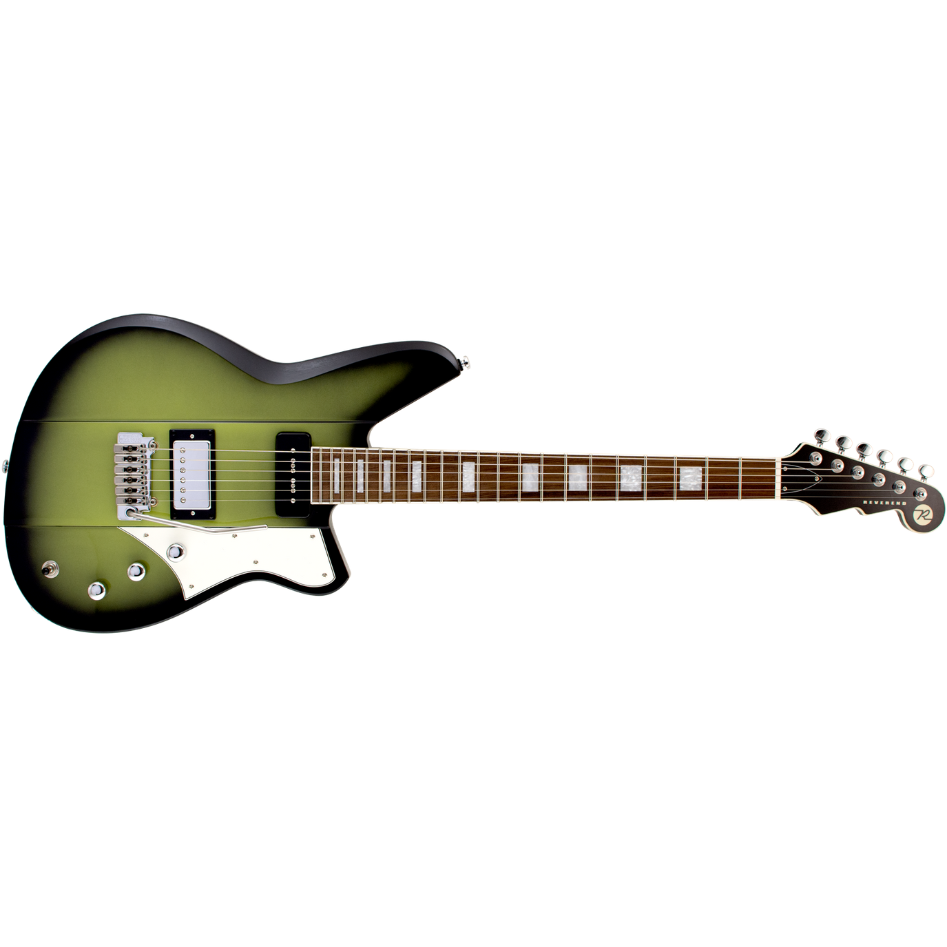 Reverend Warhawk DAW w/ Wilkinson Tremolo Avocado Burst – Deep Tone Music