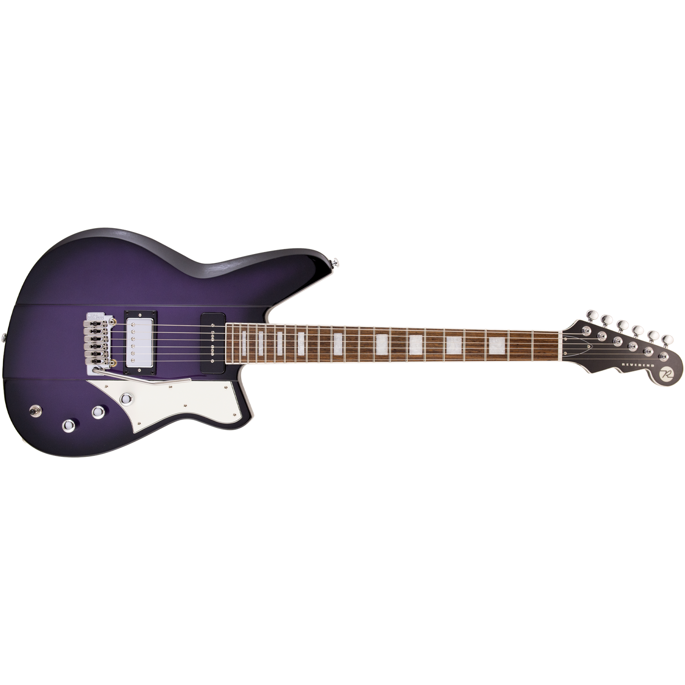 Reverend Warhawk DAW w/ Wilkinson Tremolo Purple Burst – Deep Tone Music