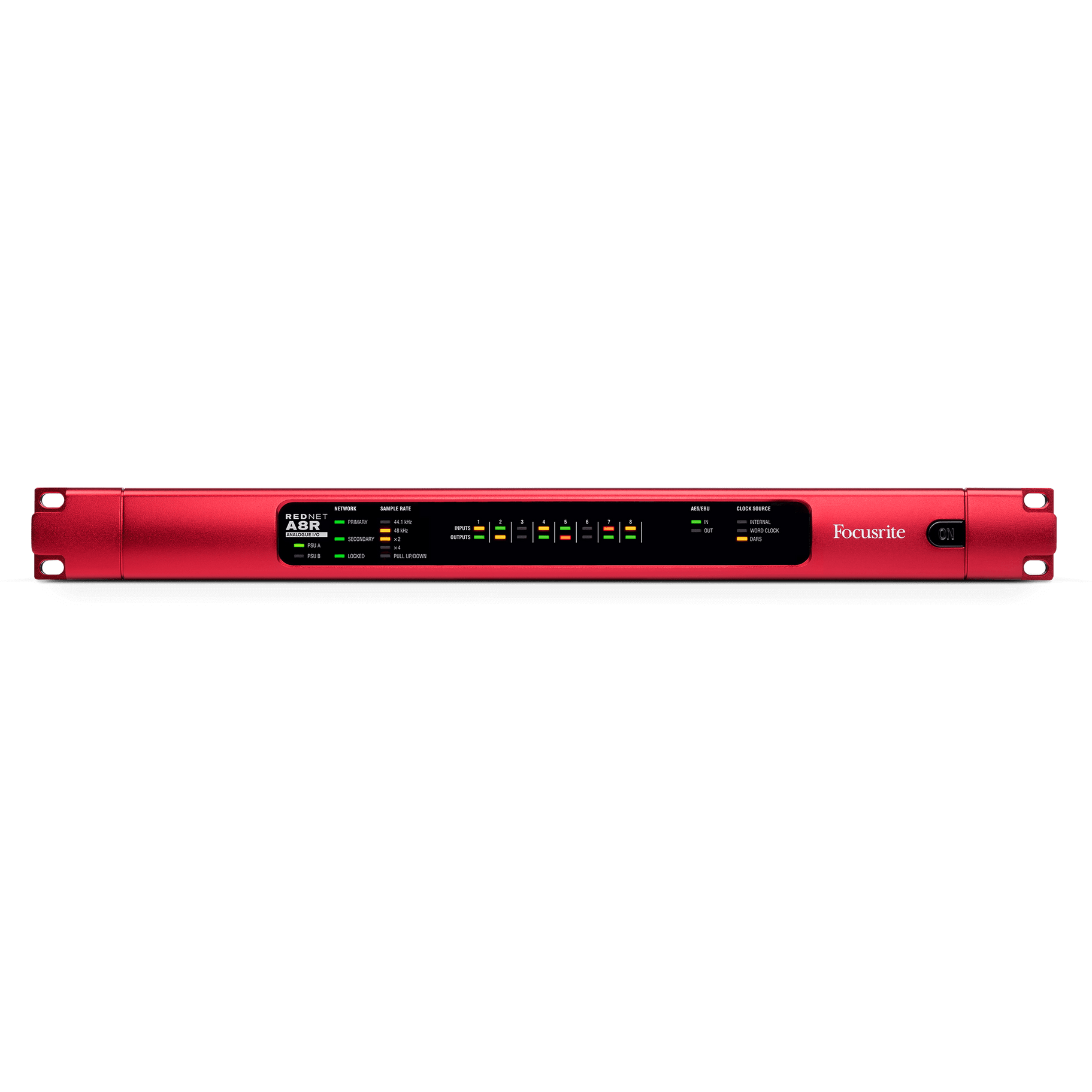 Focusrite RedNet A8R 8 Channel AD/DA Converter – Deep Tone Music